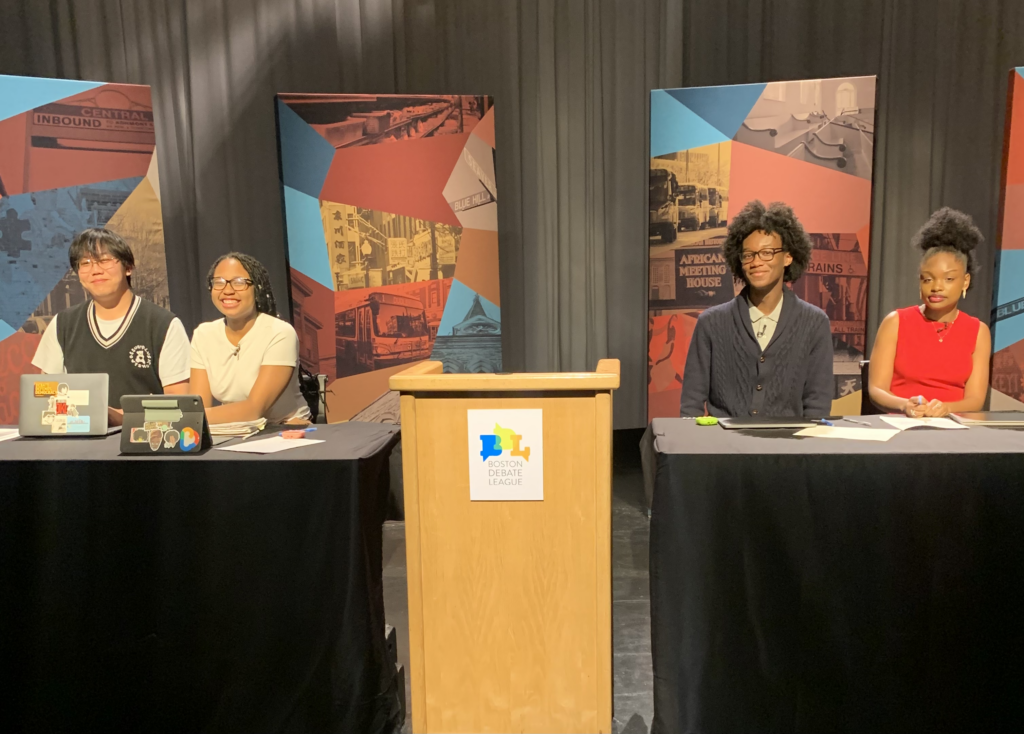 BDL on the BIG SCREEN - Boston Debate League